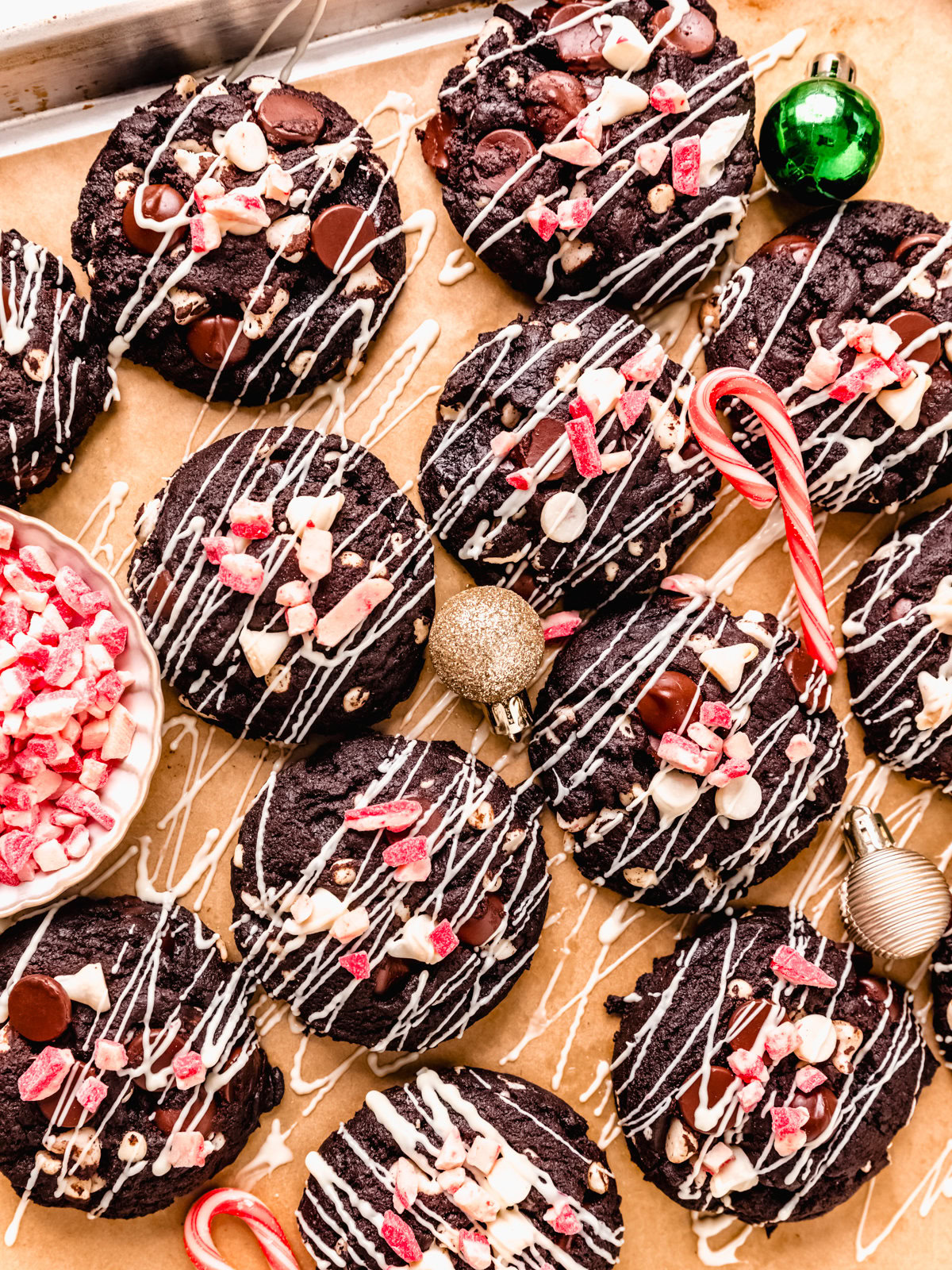 Peppermint Mocha Cookies