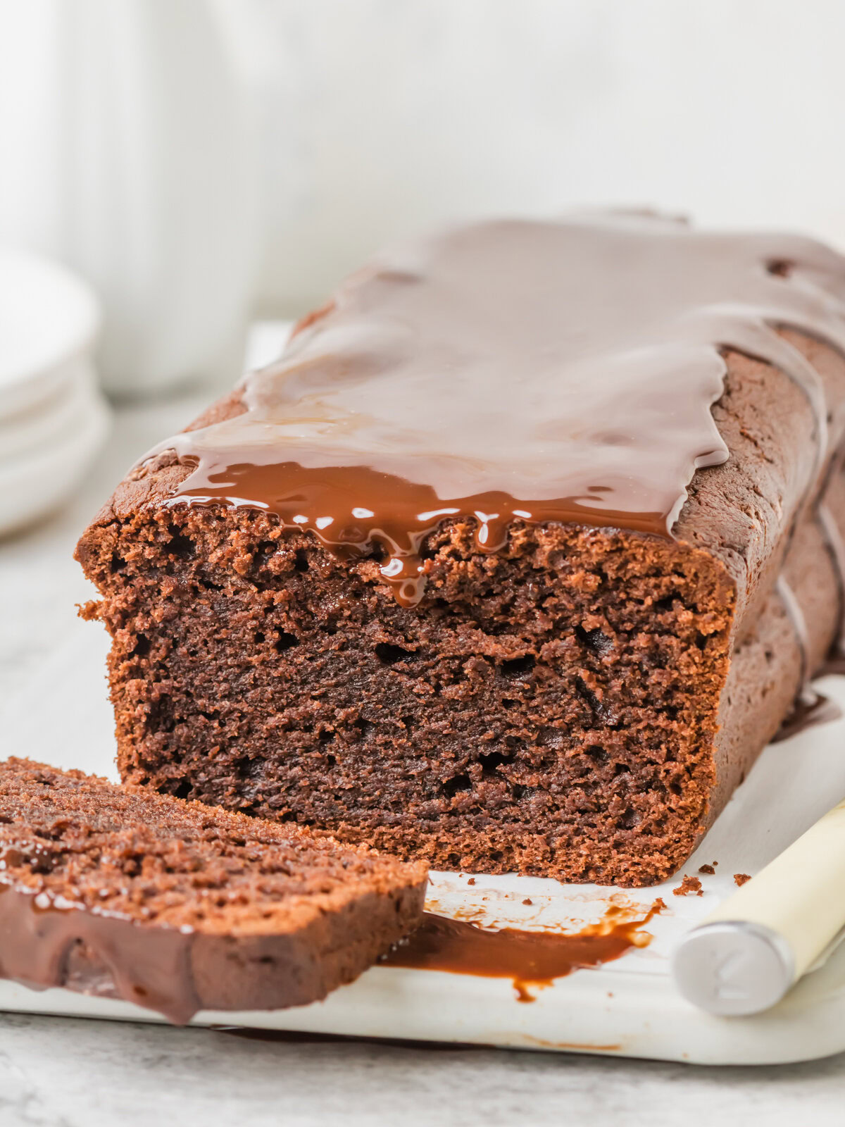 Chocolate Sour Cream Pound Cake